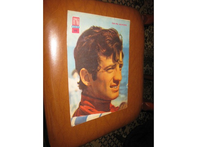 Poster Žan Pol Belmondo + film `Kapric` Doris Dej