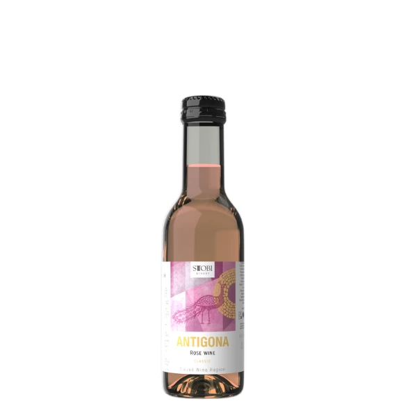 Vino Stobi Antigona HORECA Rose 0,187l