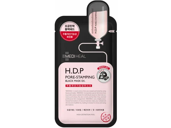 Mediheal H.D.P. Pore-Stamping Black mask EX