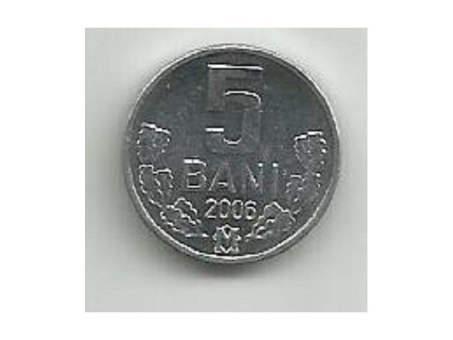 Moldova Moldavija 5 bani 2006. UNC/AUNC