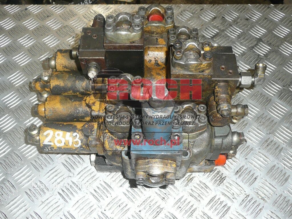 Rexroth 604897 - 4 SEKCYJNY + 500666 MH34H16FF10/024M11 + 250632059 hidraulični razvodnik za bagera