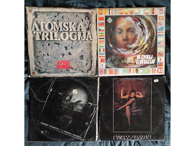 Atomsko Skloniđte x 4 LP