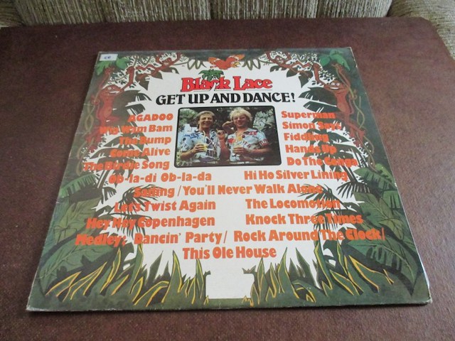 LP : Black Lace ‎– Get Up And Dance!