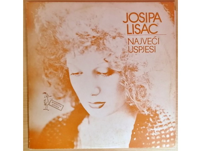 LP JOSIPA LISAC - Najveći uspjesi (1979) NM, ODLIČNA