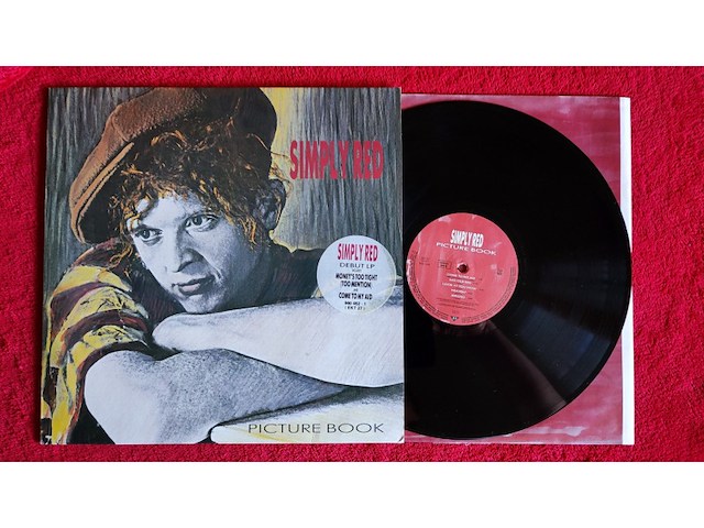 Simply Red – Picture Book ⭐⭐⭐⭐⭐ vinil: 5 mint