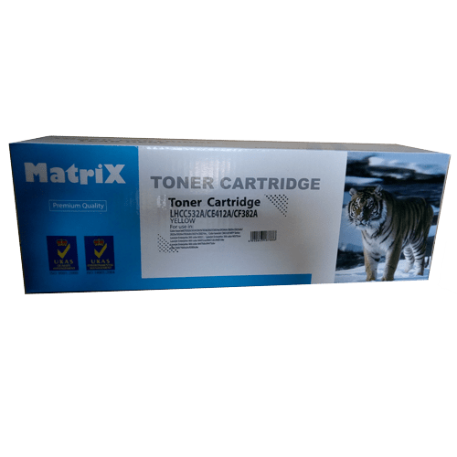 MATRIX toner CC532A/CE412A/CF382A