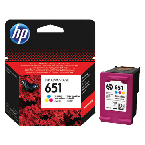 HP Kertridž No.651 Tri Color - C2P11AE