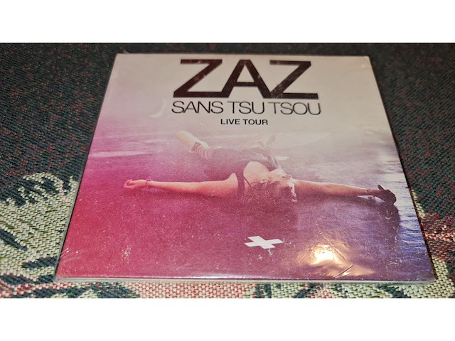 Zaz - Sans tsu tsou (Live tour) CD+DVD , U CELOFANU