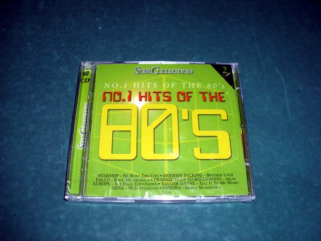 VARIOUS – No.1 Hits of the 80`s-StarCollection (2xCD)