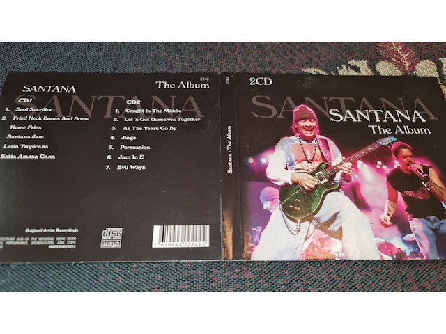 Santana - The album 2CDa , ORIGINAL