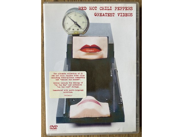 RED HOT CHILI PEPPERS - Greatest Videos DVD