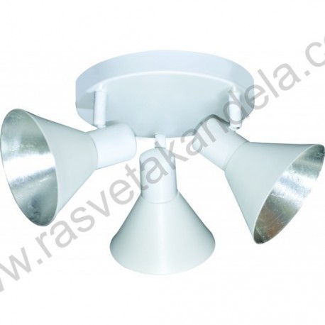 Spot lampa 3xE14 M150531-B belo-siva