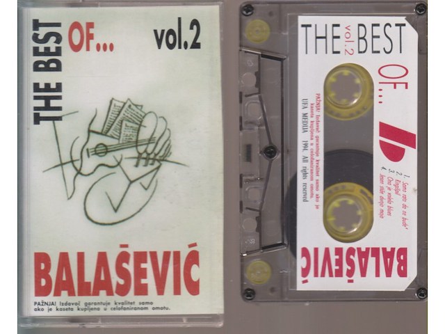 BALAŠEVIĆ / THE BEST OF ... vol.2 - kolekcionarski, `94