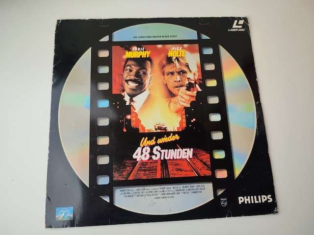 48 Hrs. - Nick Nolte, Eddie Murphy - Laserdisc *Retko