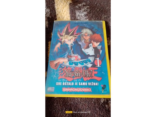 DVD CRTANI FILM - YU GI OH 01 SVE OSTALO JE SAMO VEZBA