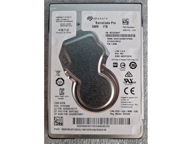 SeaGate BarraCuda Pro