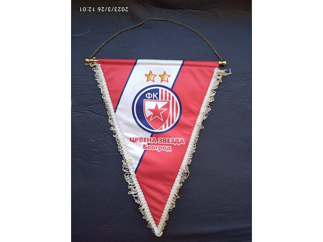 Zastavica FK Crvena Zvezda