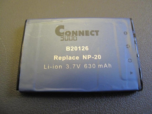 CONNECT - zamenska baterija za Casio NP-20 bateriju