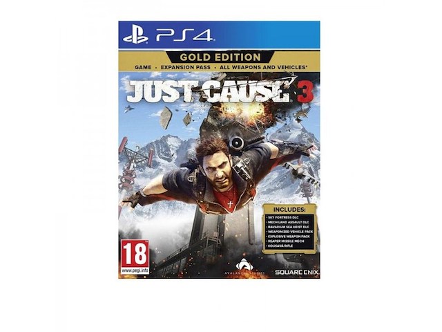 PS4 Just Cause 3 Gold Edition