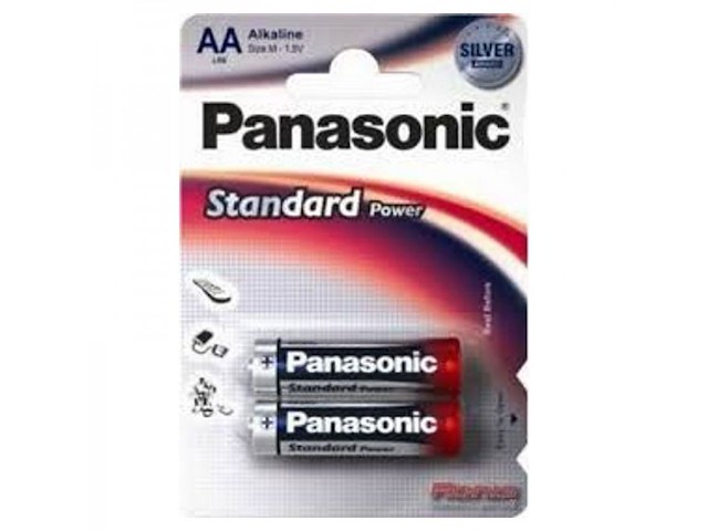 PANASONIC baterije LR6EPS/2BP - AA 2kom Alkalne Everyday