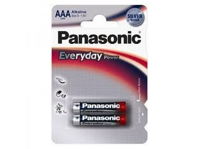 PANASONIC baterije LR03EPS/2BP - AAA 2kom Alkalne Everyday