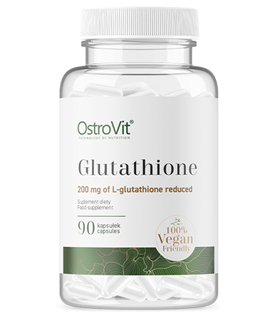 Glutathione Vege200 mg (Reduced Form) - 90 kapsula