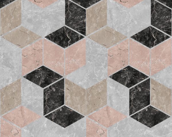 LIVINGWALLS WALLPAPER «BEIGE, BLACK, GREY» 393191