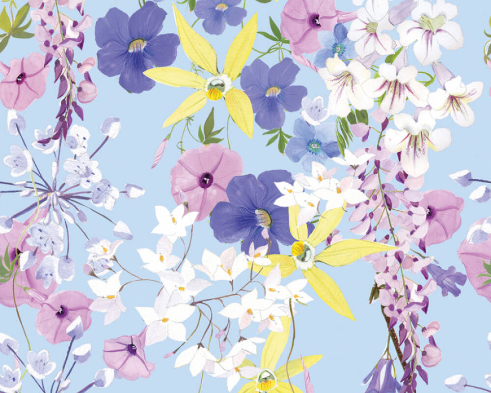 LIVINGWALLS WALLPAPER «FLORAL, COLORFUL» 391961