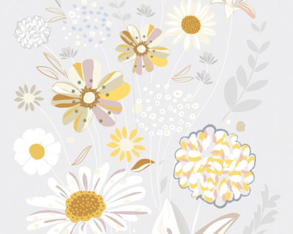 LIVINGWALLS WALLPAPER «FLORAL, COLORFUL» 392101