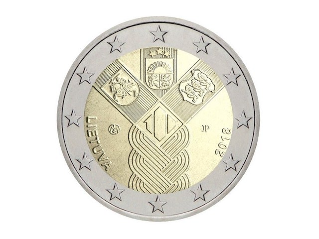 Litvanija 2 euro 2018. UNC Baltic States