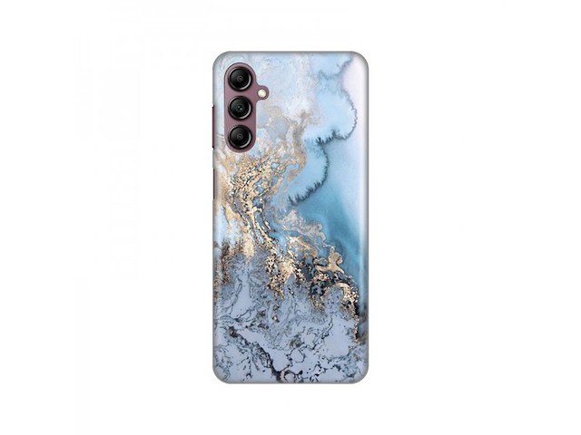 Maskica Silikonska Print za Samsung A146B Galaxy A14 4/5G Blue Gold Marble