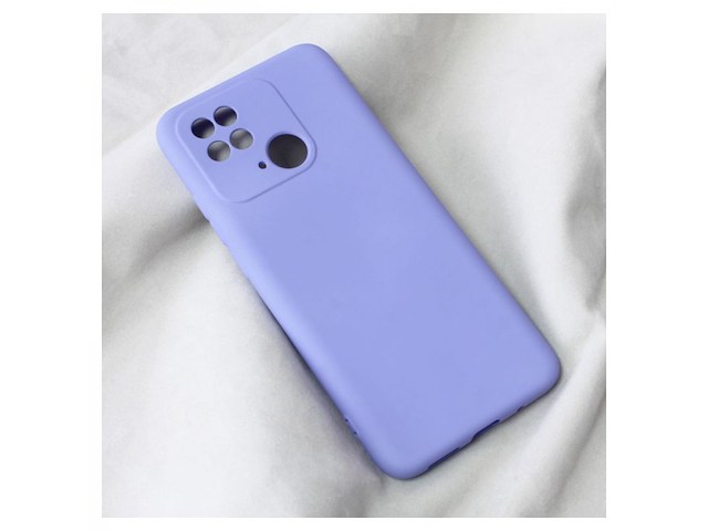 Maskica Teracell Soft Velvet za Xiaomi Redmi 10C ljubicasta