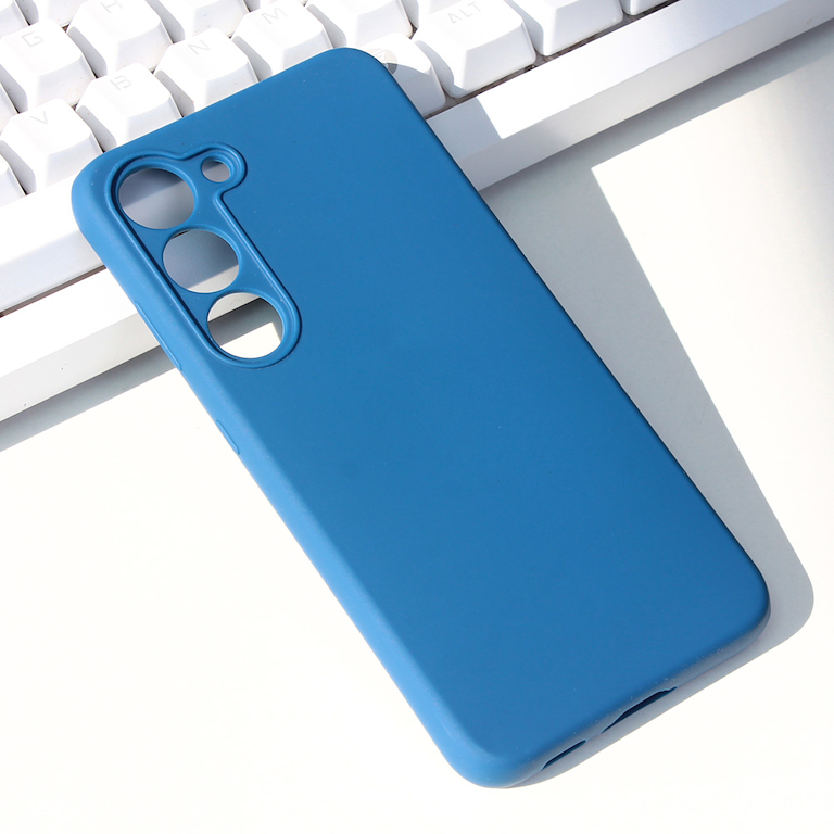 Maska(futrola) Summer color za Samsung S911B Galaxy S23 tamno plava