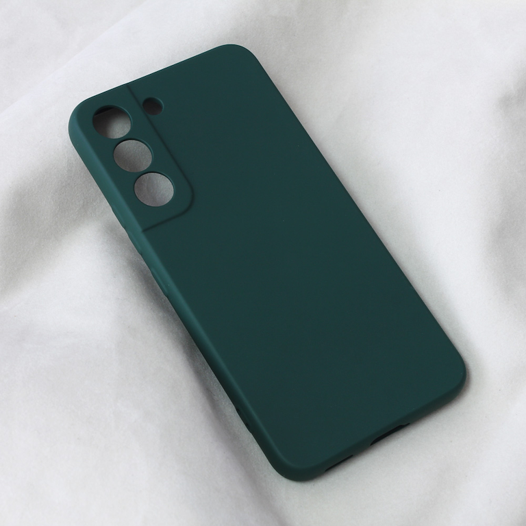 Maska(futrola) Teracell Soft Velvet za Samsung S901B Galaxy S22 5G tamno zelena