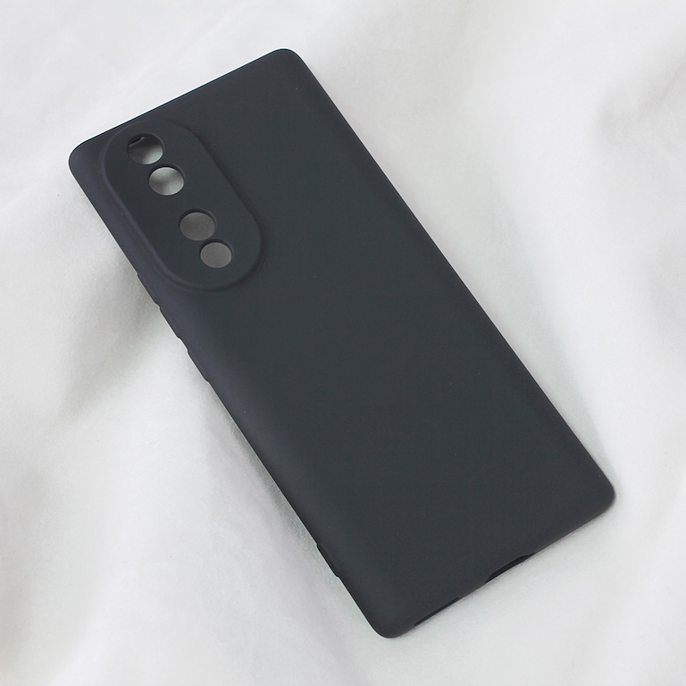 Maska(futrola) Teracell Soft Velvet za Huawei Honor 70 crna