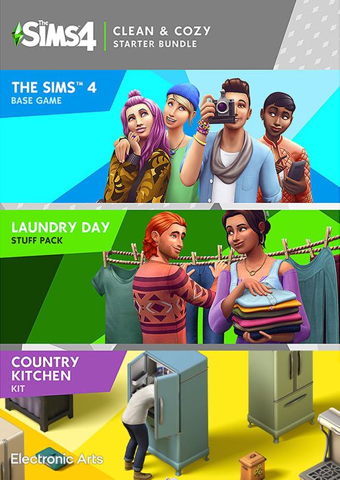 PC The Sims 4 - Clean and Cozy Bundle