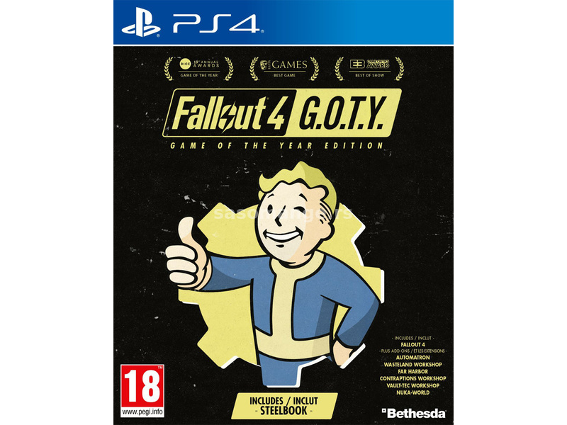 PS4 Fallout 4 - Steelbook Edition