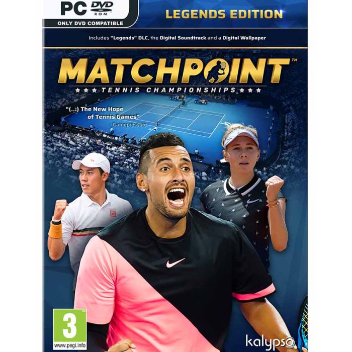 PC Matchpoint: Tennis Championships - Legends Edition