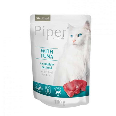 PIPER Sterilised Grain Free sosić za sterilisane mačke sa tunom 100g