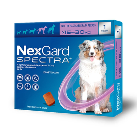 NexGard SPECTRA® L za pse 15-30 kg