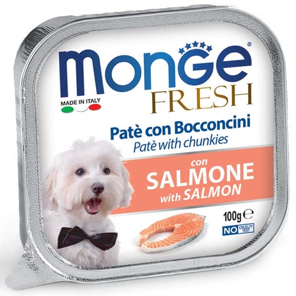 Monge Fresh Dog Pate pašteta sa lososom 100g