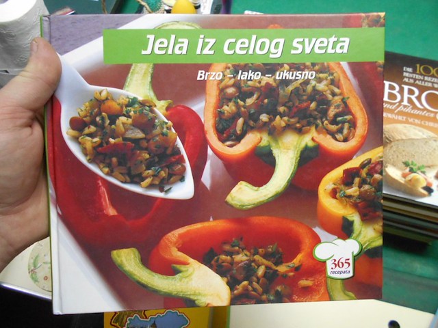 Jela iz celog sveta,brzo,lako,ukusno