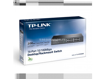 Svič 10/100 16-port TP-Link TL-SF1016DS