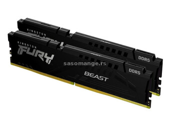 KINGSTON DIMM DDR5 64GB (2x32GB kit) 5200MTs KF552C36BBEK2-64 Fury Beast