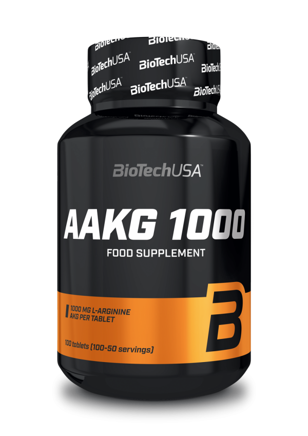 BioTech USA Arginin Akg, 1000 mg 100 tbl