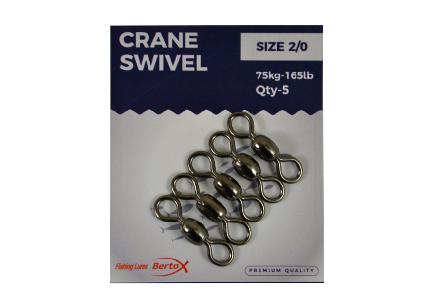 Bertox CRANE SWIVEL 308LBS #4/0