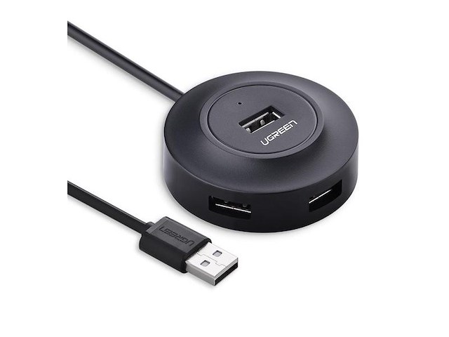 USB2.0 hub CR106 crni