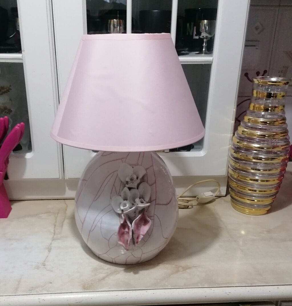 Lampa predivna Uvoz Grčka Prelepa Keramika