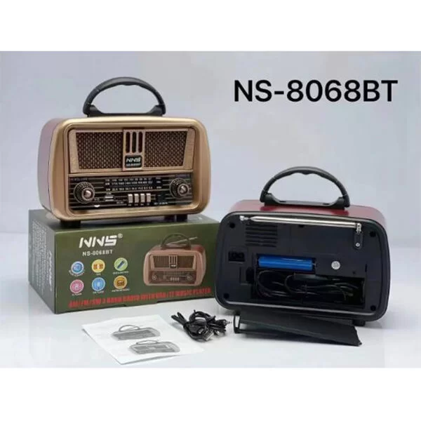 Prodavnica - Bluetooth radio sa punjivom baterijom NS-8068BT