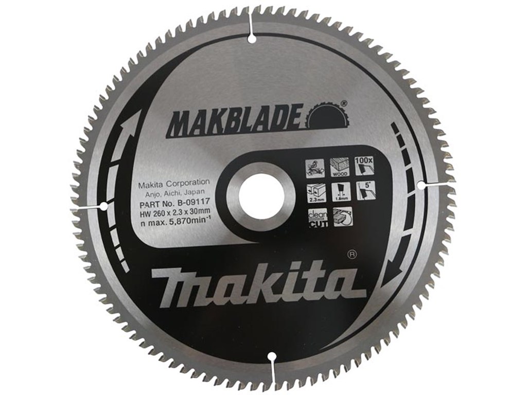 MAKITA List cirkulara za drvo B-09117